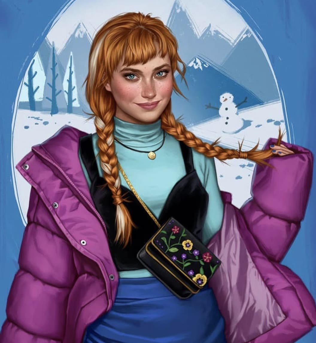 This Artist Reimagines Your Favorite Disney Princesses As Modern Day Women