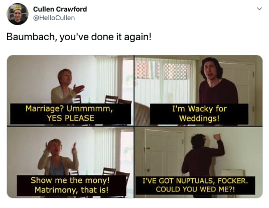 The 17 Best New Marriage Story Memes We Could Find
