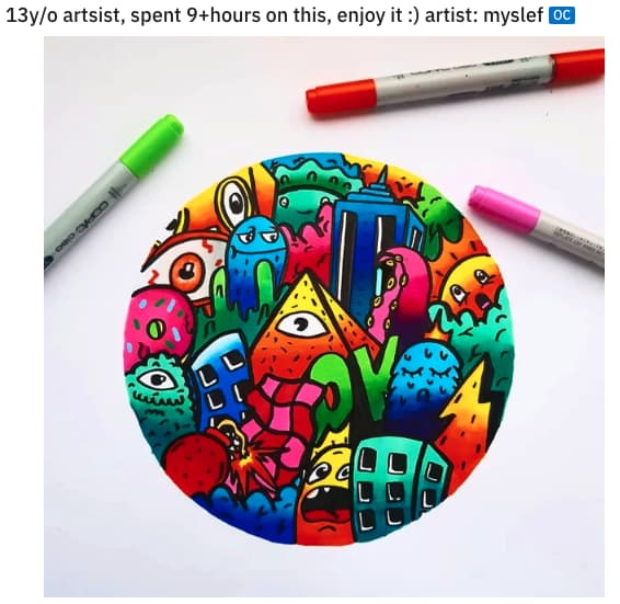 27 Insanely Impressive Doodles That Are Truly Mindblowing