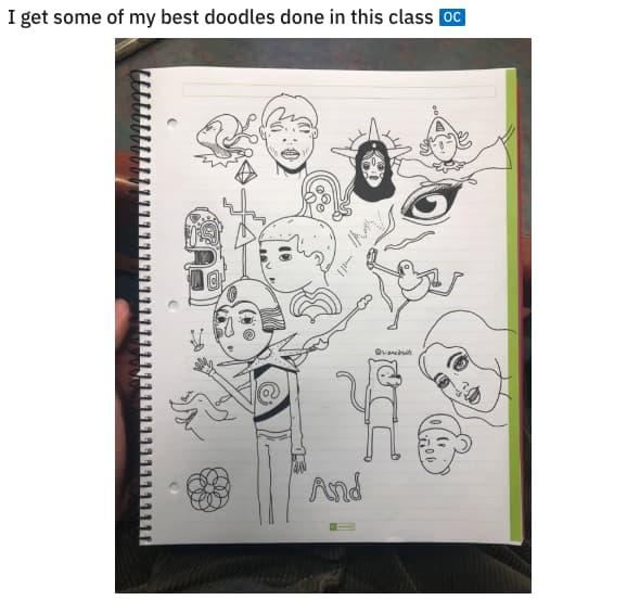 27 Insanely Impressive Doodles That Are Truly Mindblowing