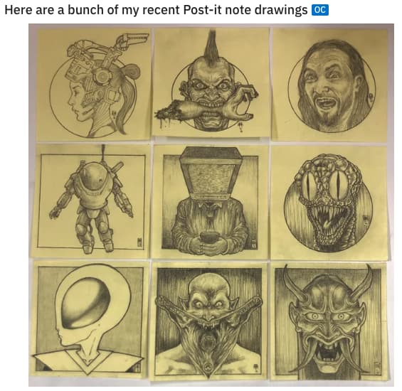 27 Insanely Impressive Doodles That Are Truly Mindblowing