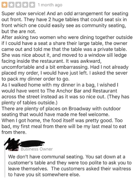 19 Wild Yelp Reviews That Couldn't Have Been Made Up