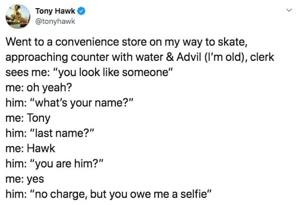 33 Tweets That Prove Tony Hawk Is One Of The Funniest People To Follow