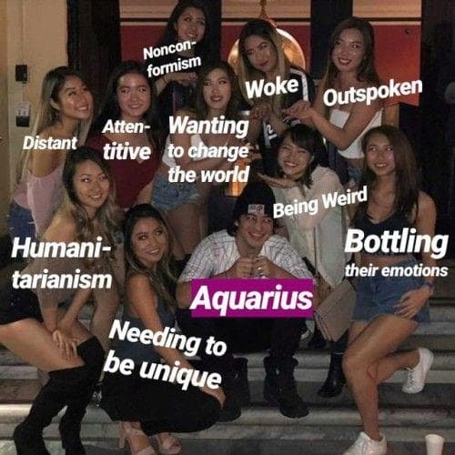 The Funniest Memes That Describe What It's Like To Be An Aquarius in 2020