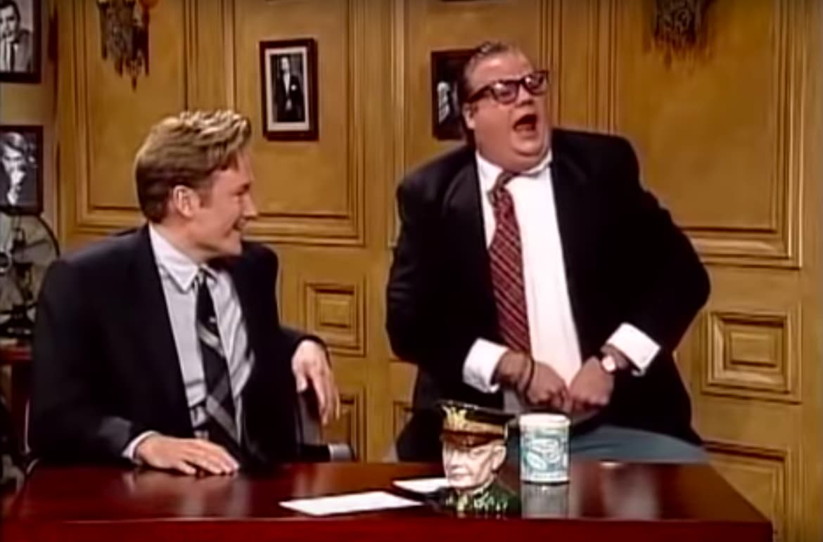 The Story Of Chris Farley's Motivational Speaker 'Matt Foley'