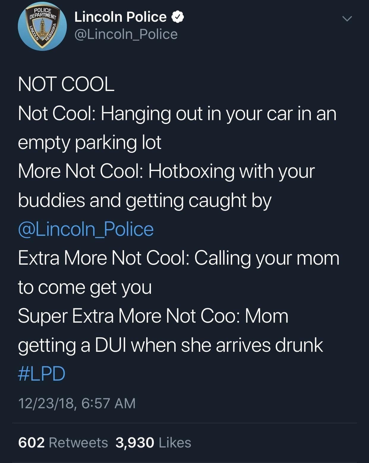 26 Funny Police Department Tweets That Prove Cops Have A Sense Of Humor