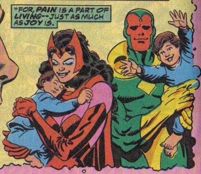 The Bizarre History Of Scarlet Witch And Vision's Children, Explained