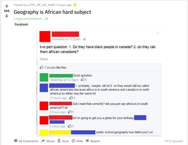 18 Times The Internet Caught People Who Clearly Failed Geography Class