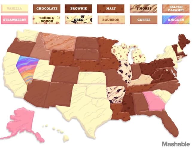 Maps Of The United States Divided By Food That Explain Everything