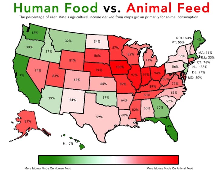 Maps Of The United States Divided By Food That Explain Everything