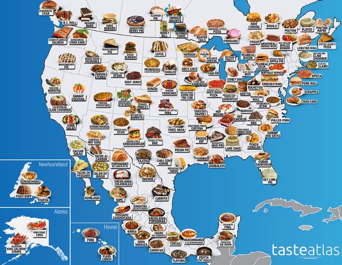 Maps Of The United States Divided By Food That Explain Everything