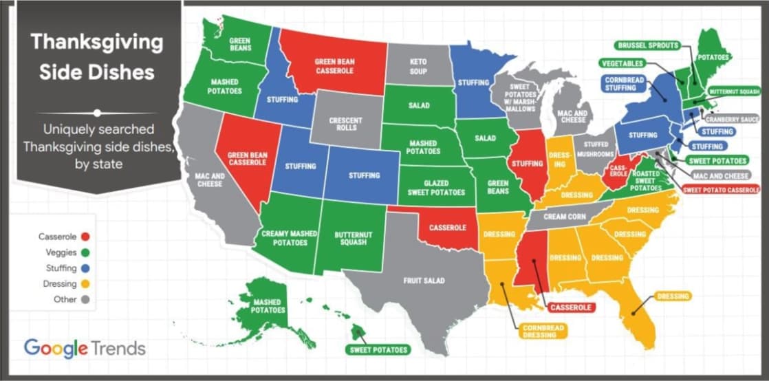 Maps Of The United States Divided By Food That Explain Everything