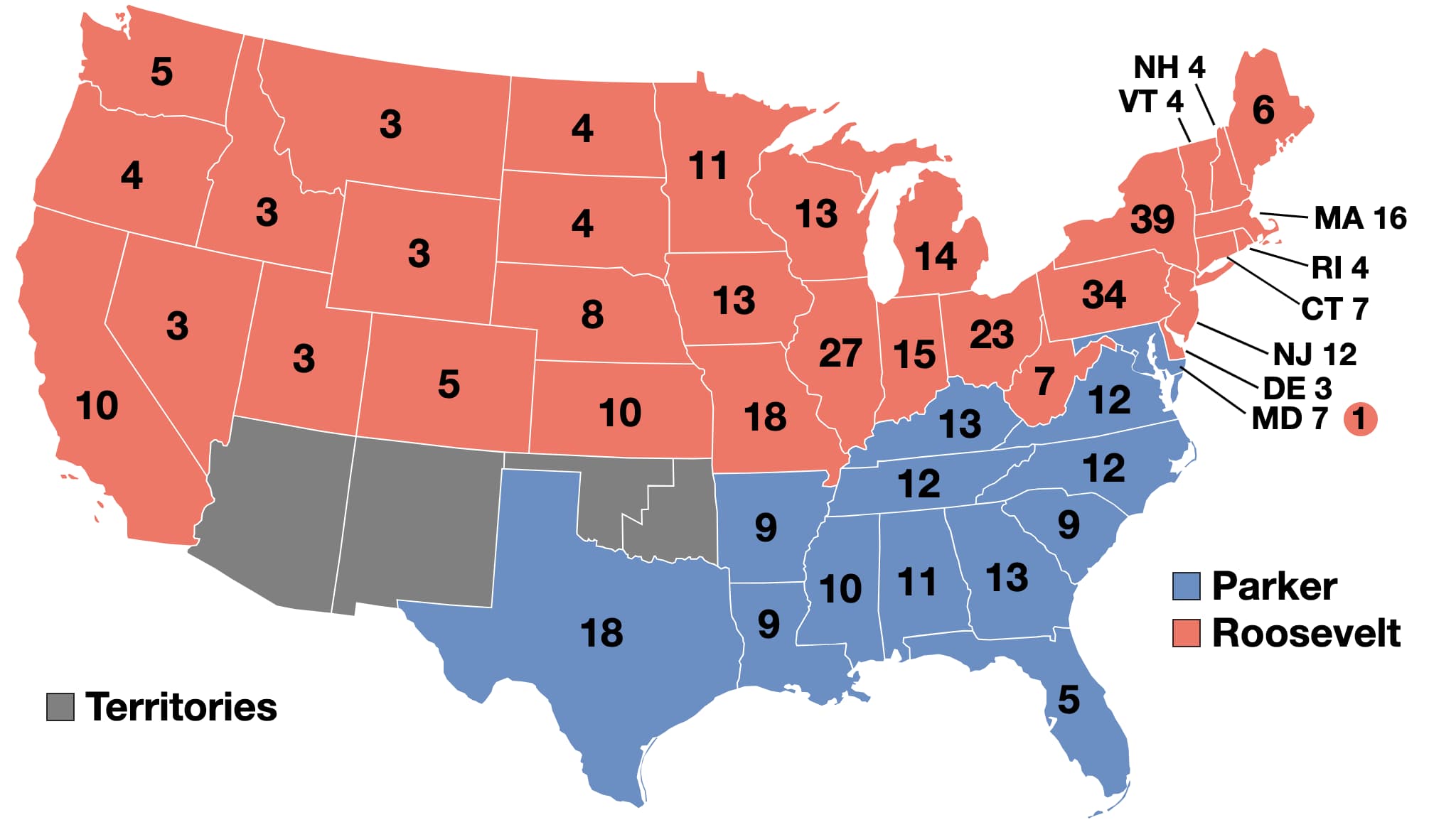 These Maps Of Every Election In The Past Century Show How Dramatically ...
