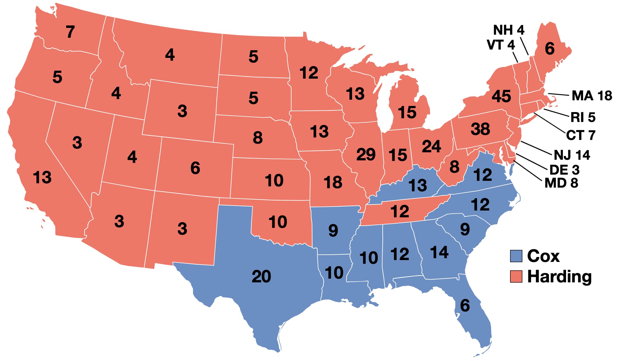 These Maps Of Every Election In The Past Century Show How Dramatically ...