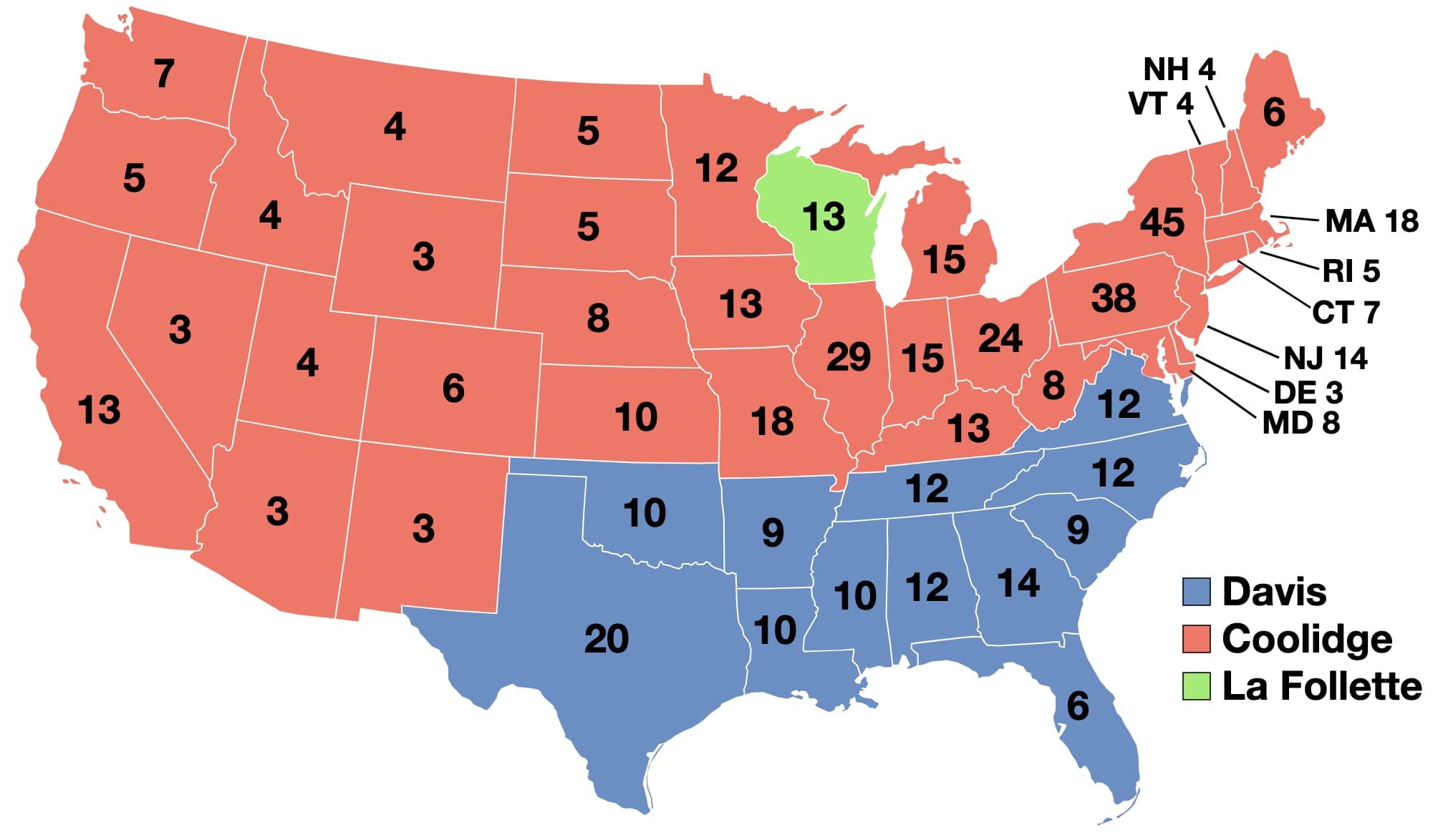 These Maps Of Every Election In The Past Century Show How Dramatically ...