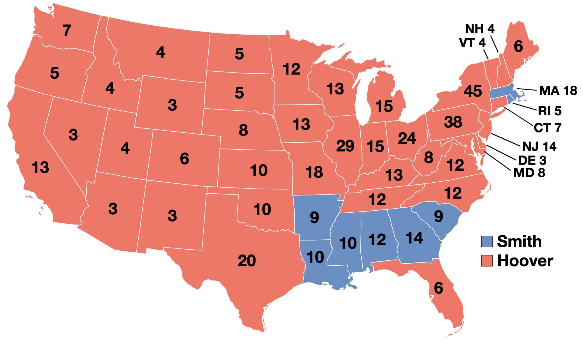 These Maps Of Every Election In The Past Century Show How Dramatically ...