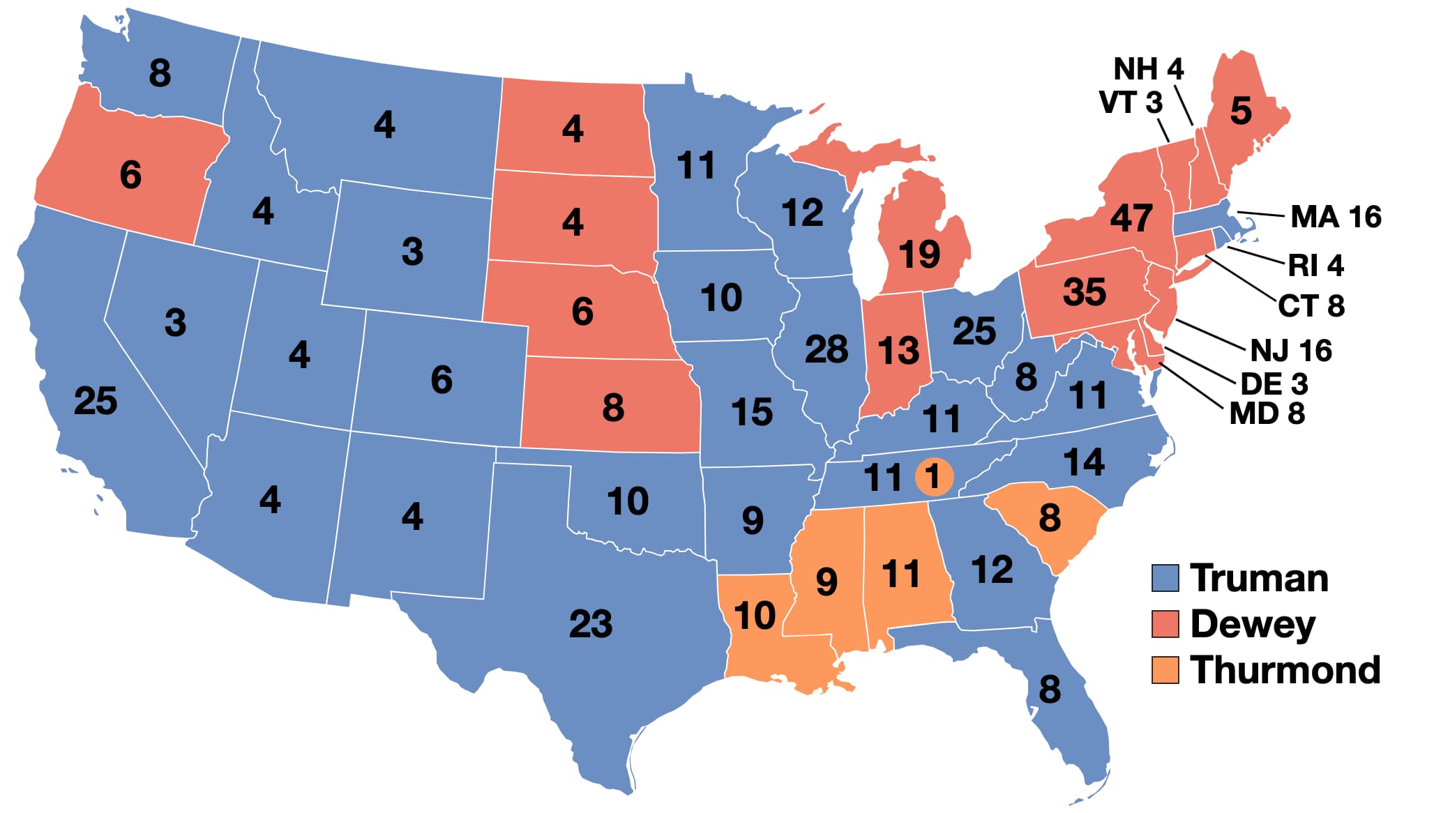 These Maps Of Every Election In The Past Century Show How Dramatically ...