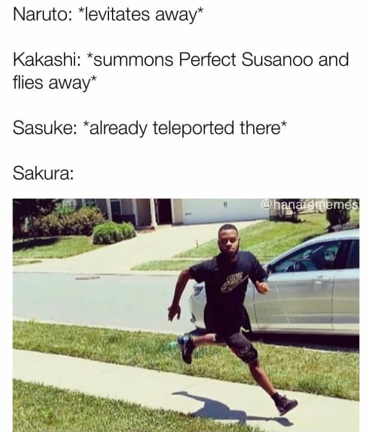 30 Funny Memes About Sakura Being Useless in Naruto
