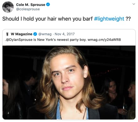 Random Posts That Prove Cole Sprouse Is One Of The Funniest Guys On ...