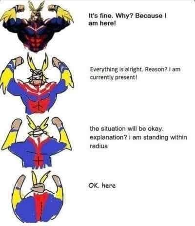 23 Hilarious All Might Memes That Are Plus Ultra Funny