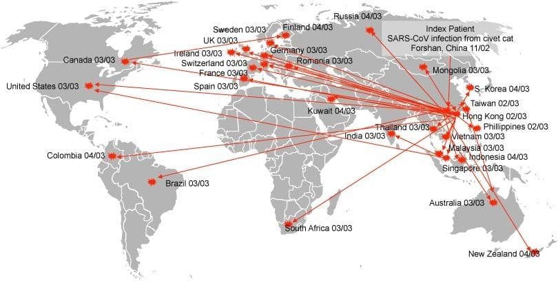 20 Maps Of Disease Outbreaks That Made Us Say 'Whoa'