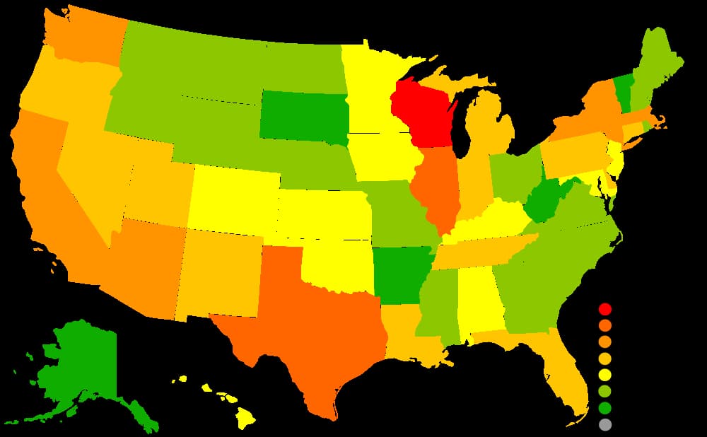 20 Maps Of Disease Outbreaks That Made Us Say 'Whoa'