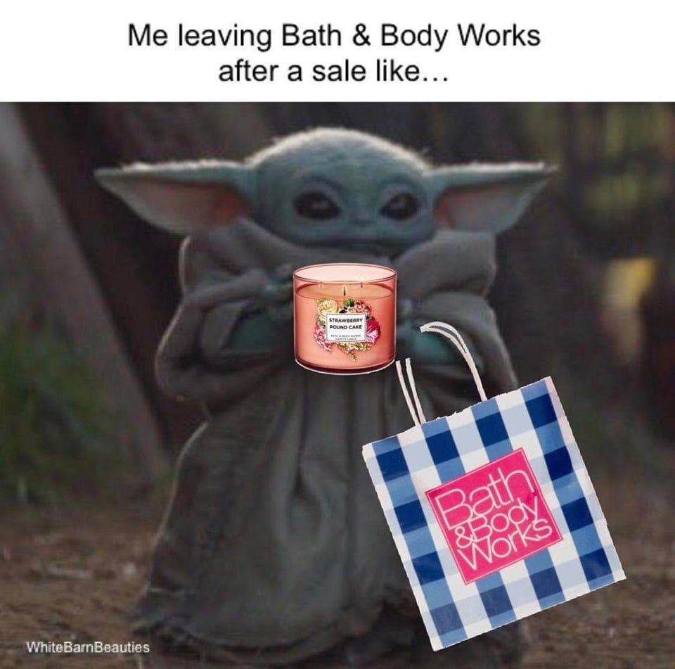 21 Memes About Bath & Body Works That Smell Funny