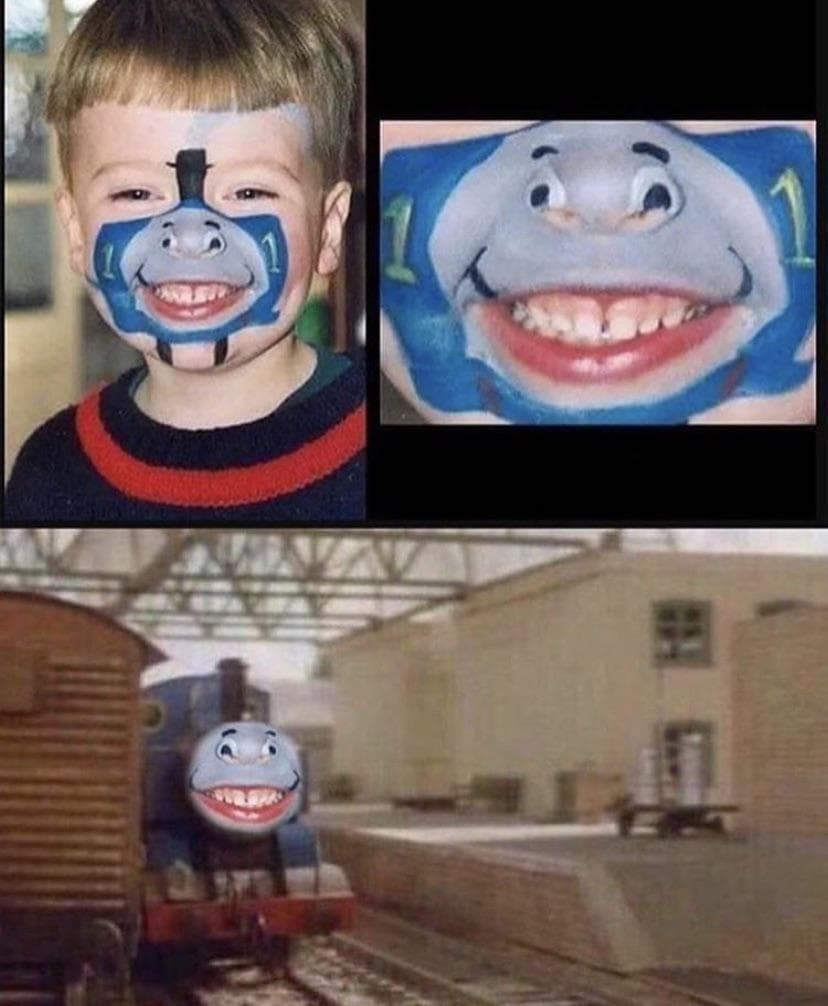 21 Cursed Images Of Beloved Children's Show Character Thomas The Tank ...