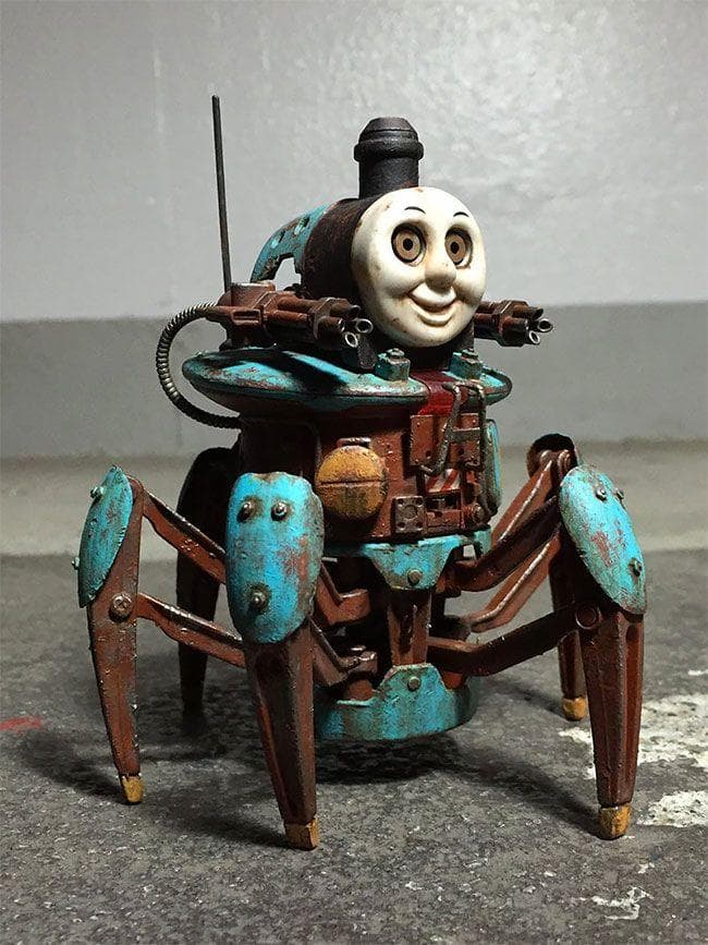 21 Cursed Images Of Beloved Children's Show Character Thomas The Tank ...