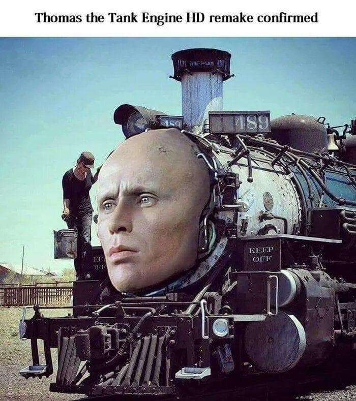 21 Cursed Images Of Beloved Children's Show Character Thomas The Tank ...