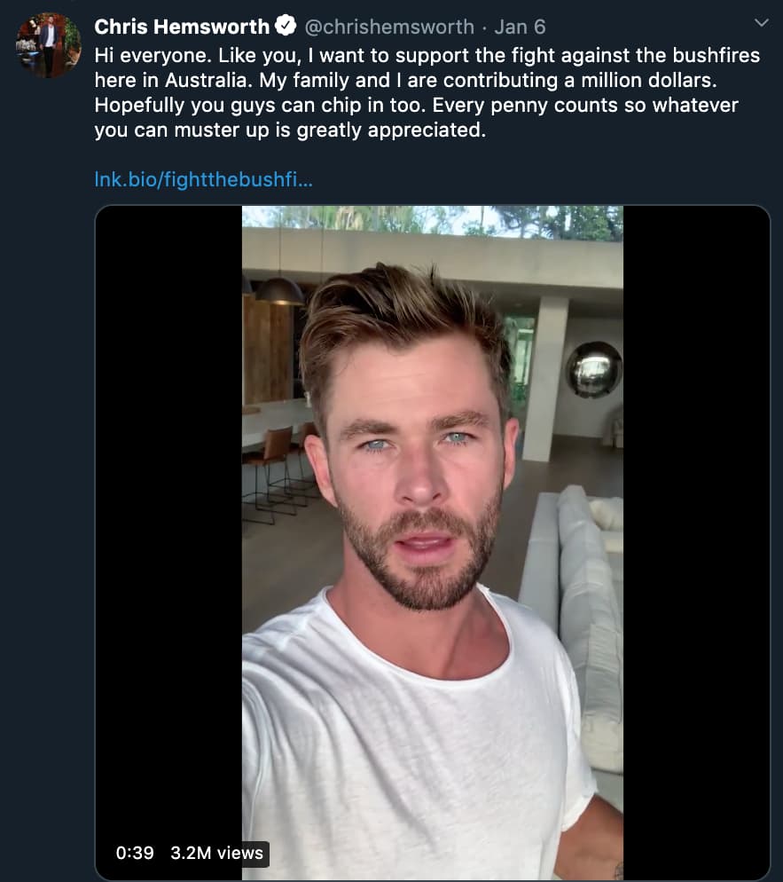 Chris Hemsworth Funny Face