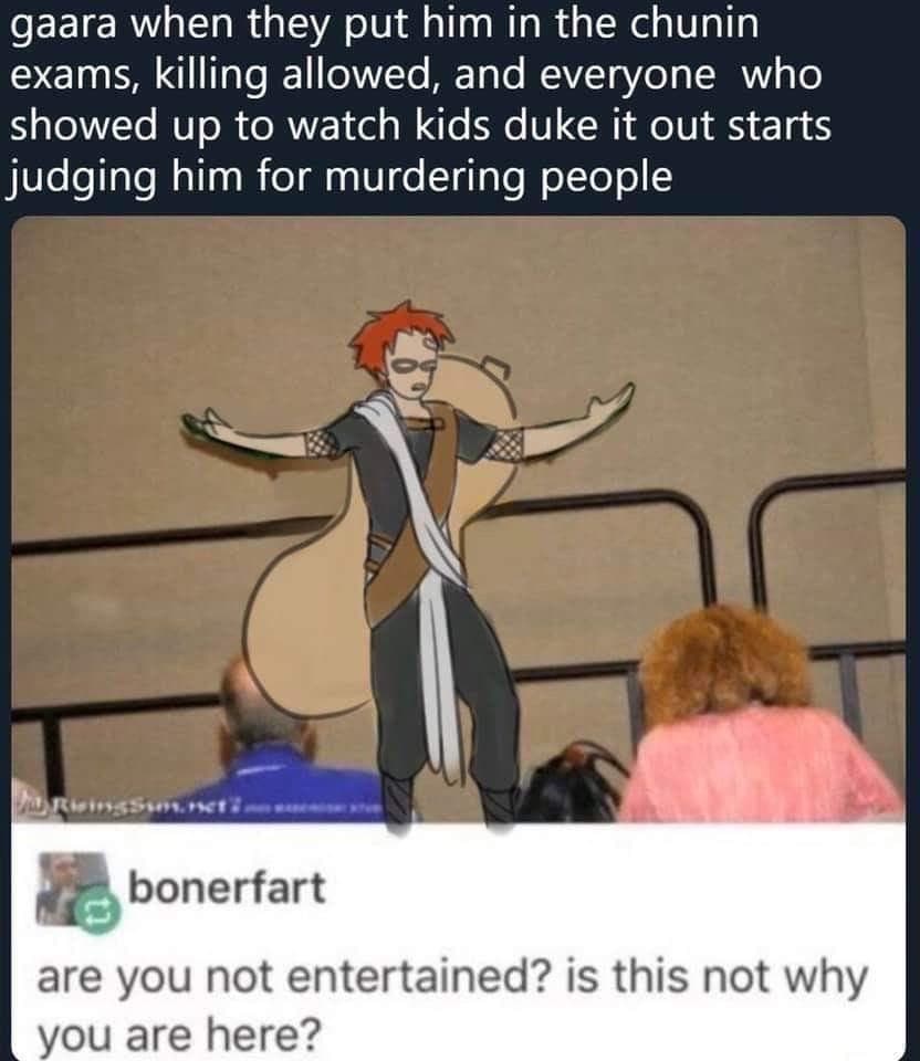 20 Hilarious Gaara Memes That Prove Sand Is Life