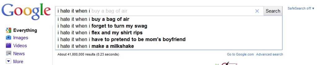 13 Disturbing Google Search Suggestions That Make Us Concerned For Humanity