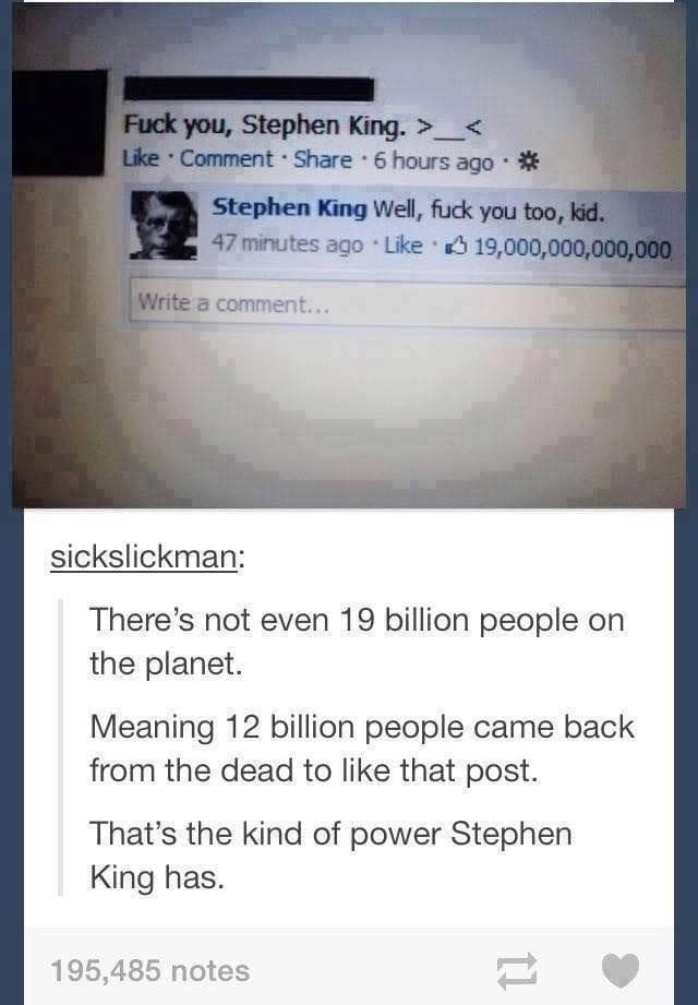 32 Funny Memes That Only Fans Of Stephen King Will Understand