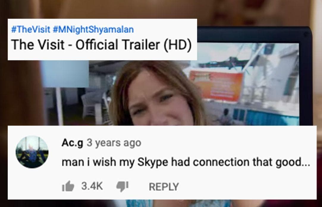 Random Hilarious Comments On Horror Movie Trailers That Made Us Feel ...