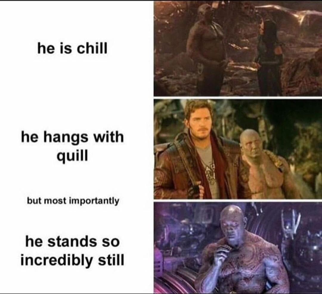 18 Hilarious Drax Memes That Prove He's Incredibly Humble
