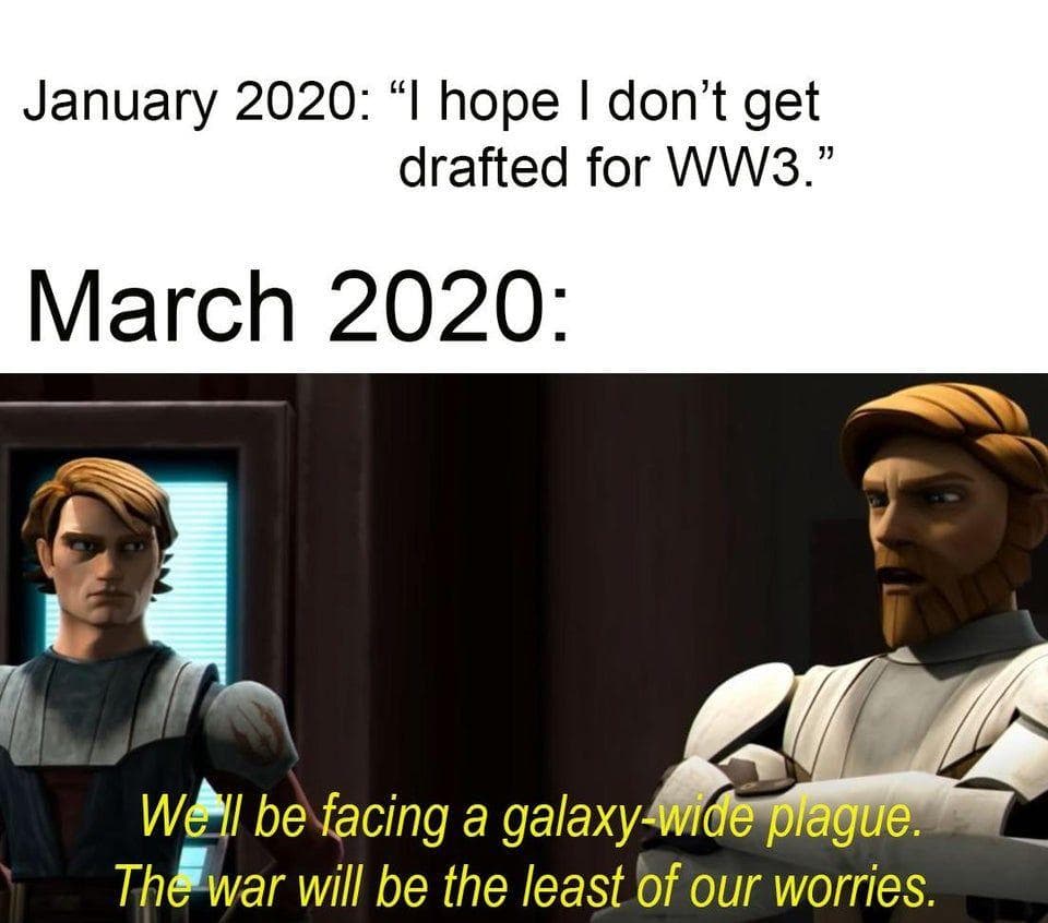 24 Coronavirus 'Star Wars' Prequel Memes That Give Us All A New Hope