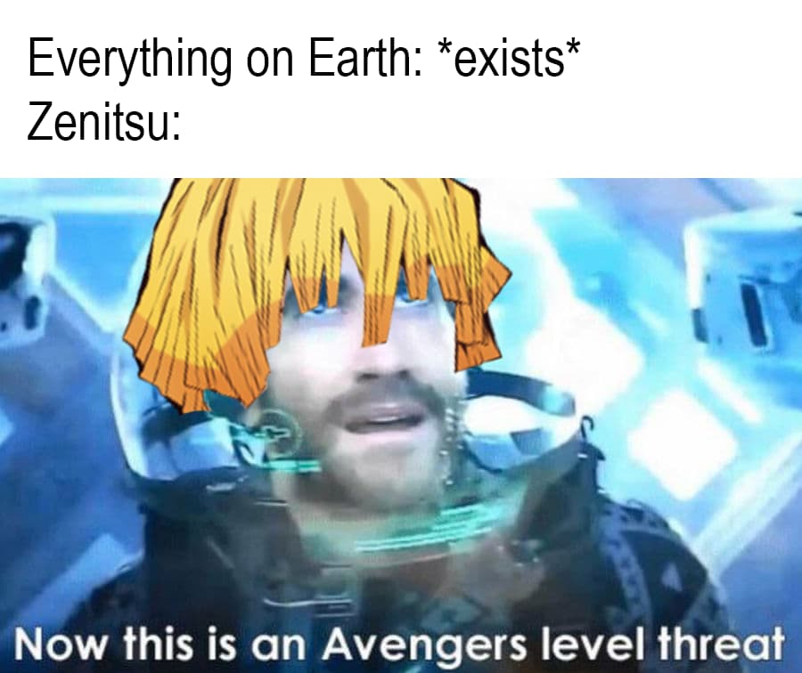 24 Hilarious Memes About Zenitsu From 'Demon Slayer'