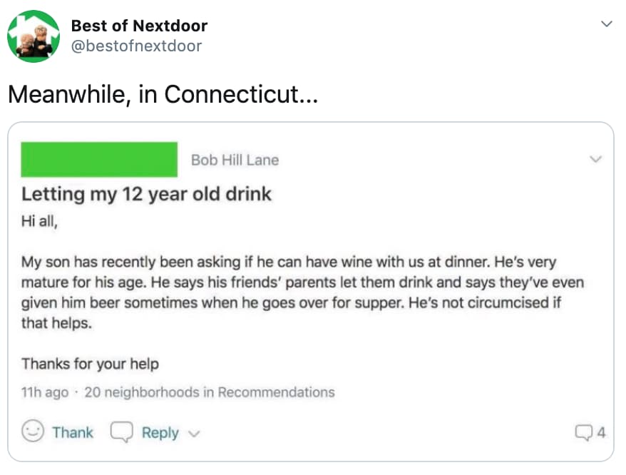 33 Funny "Best Of Nextdoor" Posts That Prove Our Neighbors Have Lost ...