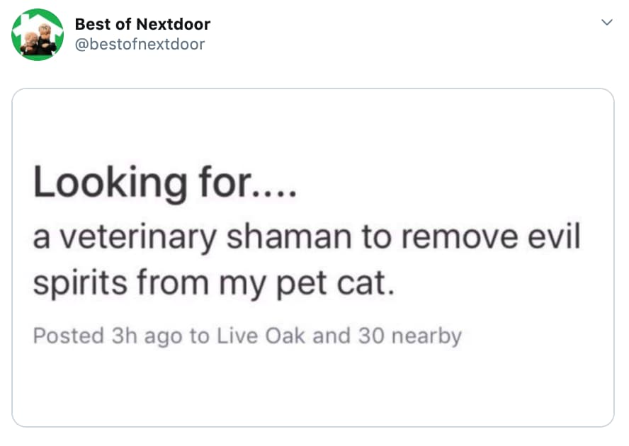 33 Funny "Best Of Nextdoor" Posts That Prove Our Neighbors Have Lost ...