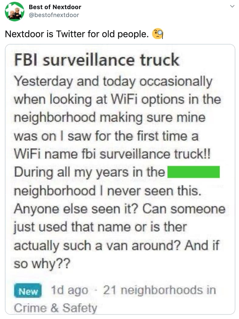 33 Funny "Best Of Nextdoor" Posts That Prove Our Neighbors Have Lost ...