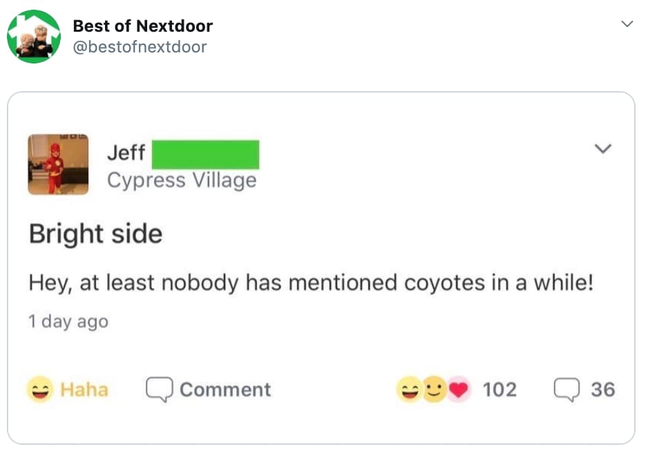 33 Funny "Best Of Nextdoor" Posts That Prove Our Neighbors Have Lost ...