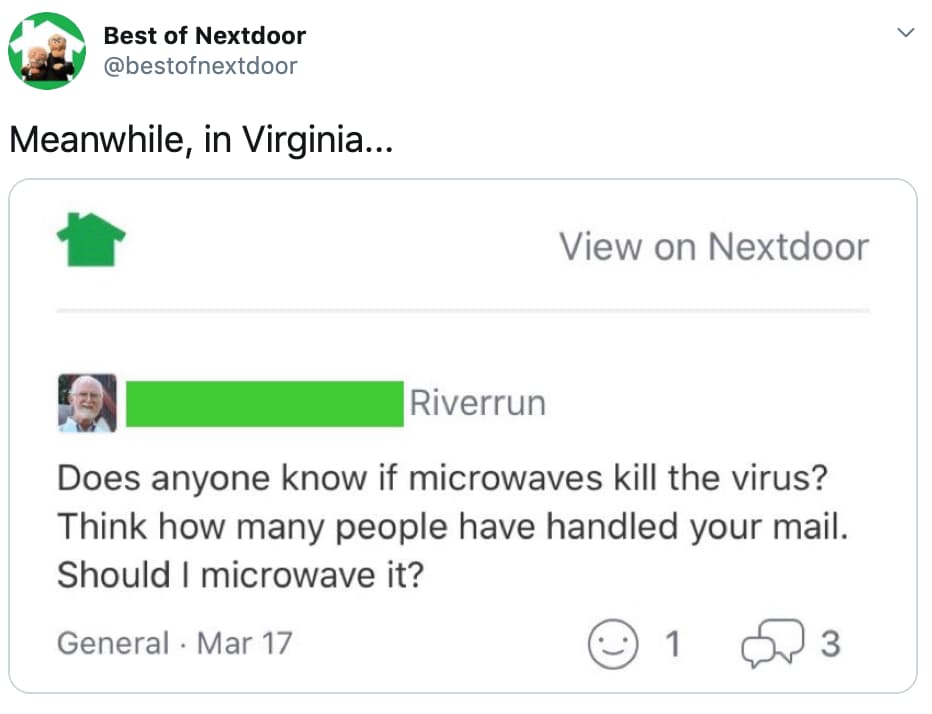 33 Funny "Best Of Nextdoor" Posts That Prove Our Neighbors Have Lost ...