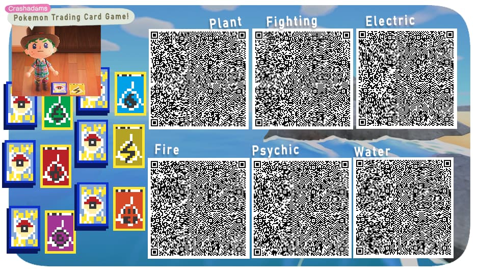50 Fun Pokémon QR Codes And Designs For 'Animal Crossing’