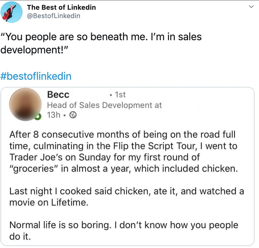 27 Cringy Linkedin Posts From People Completely Out Of Touch With Reality