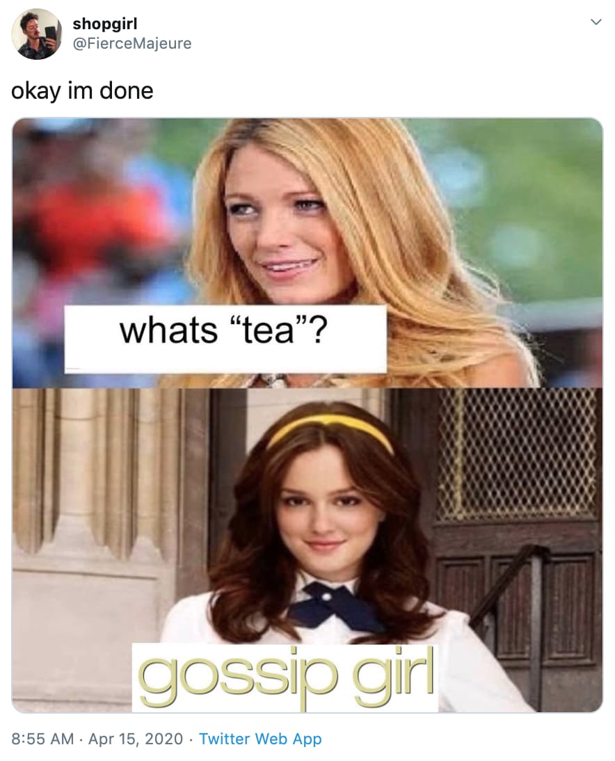 Twitter Is Scrambling The Phrase 'Gossip Girl' In A Hilarious New Meme ...