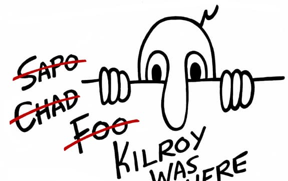 Begun In A WWII Shipyard, 'Kilroy Was Here’ May Be The First Meme