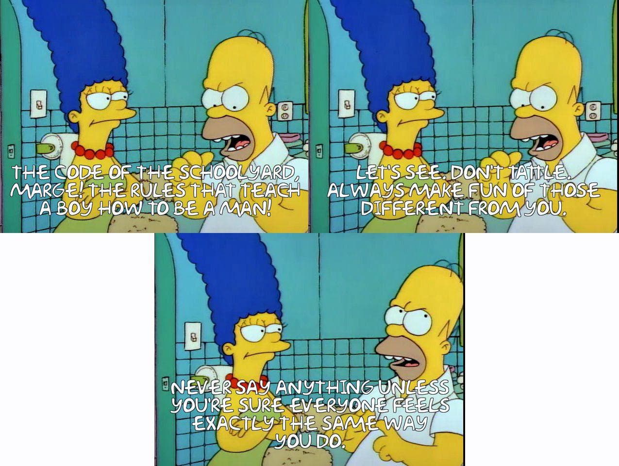 Times 'The Simpsons' Made A Really Great Point