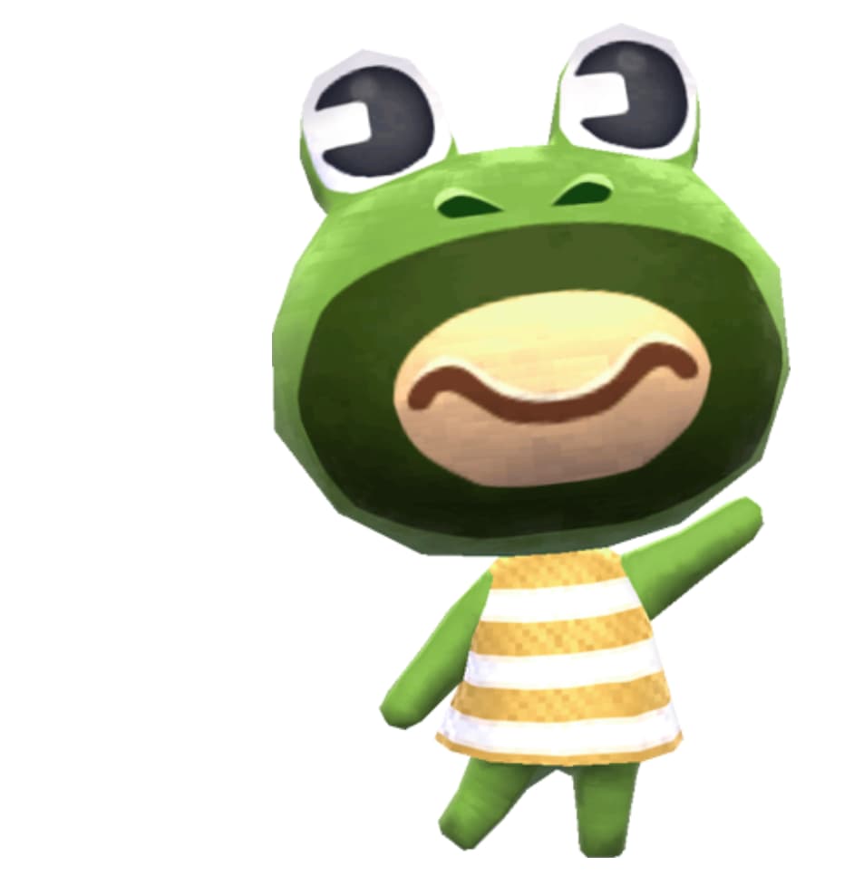 Ranking The 18 Best Frog Villagers In 'Animal Crossing'