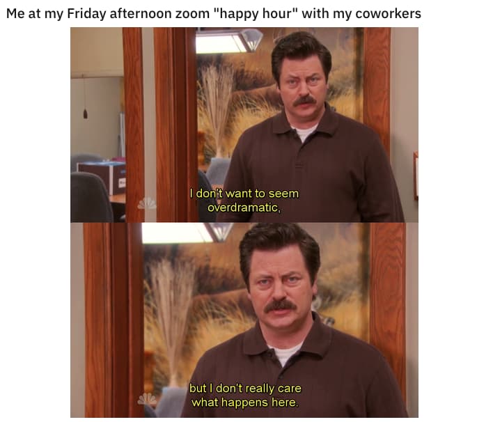 33 Parks And Recreation Memes That Imagine Quarantine In Pawnee